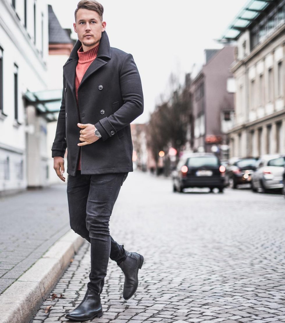 50 Peacoat Outfit Ideas for Men | Peacoat Outfit Ideas