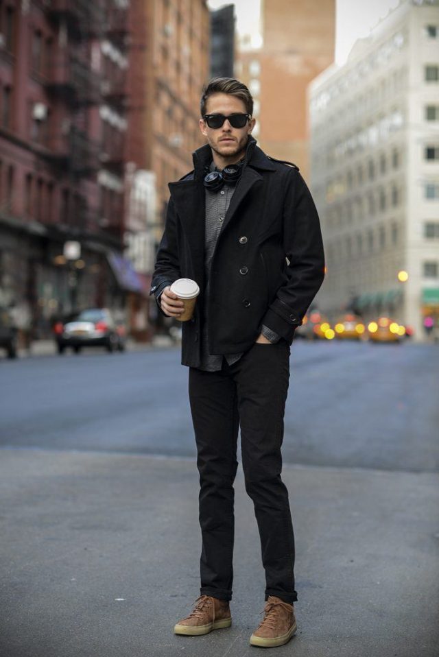 50 Peacoat Outfit Ideas for Men | Peacoat Outfit Ideas